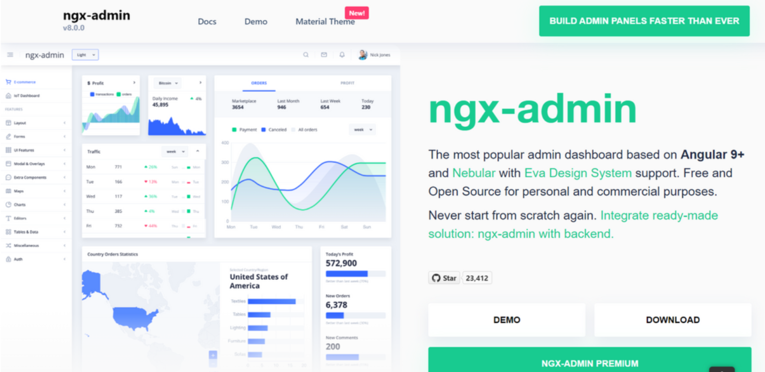 12+ Free Angular Templates and Themes in 2022
